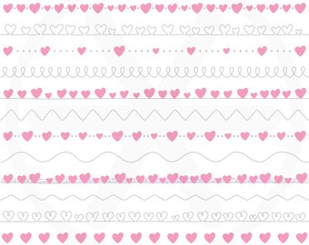 Digital borders | Etsy