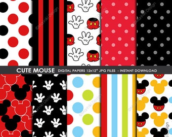 Mickey mouse digital | Etsy