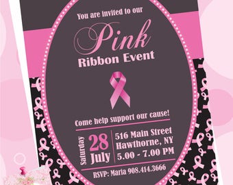 Ribbon invitation | Etsy