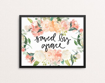 Grace calligraphy | Etsy