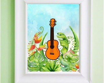 Ukulele art | Etsy
