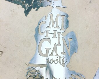 Michigan roots | Etsy