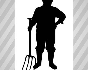 Farmer svg | Etsy