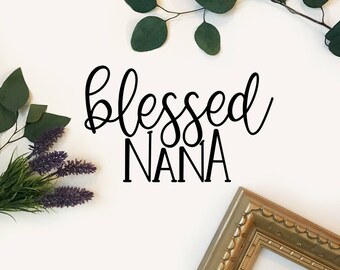 Blessed nana | Etsy