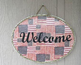 Welcome flags | Etsy