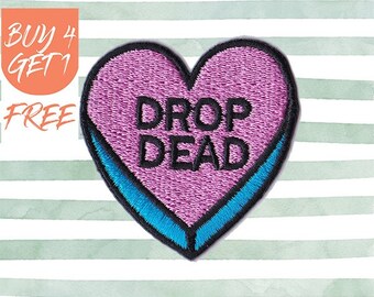 Heart patches | Etsy