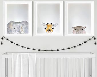 Nursery watercolor | Etsy