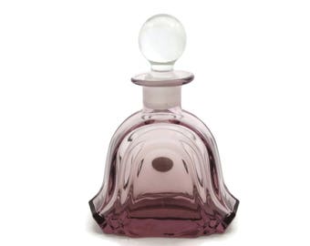 Round perfume bottle | Etsy