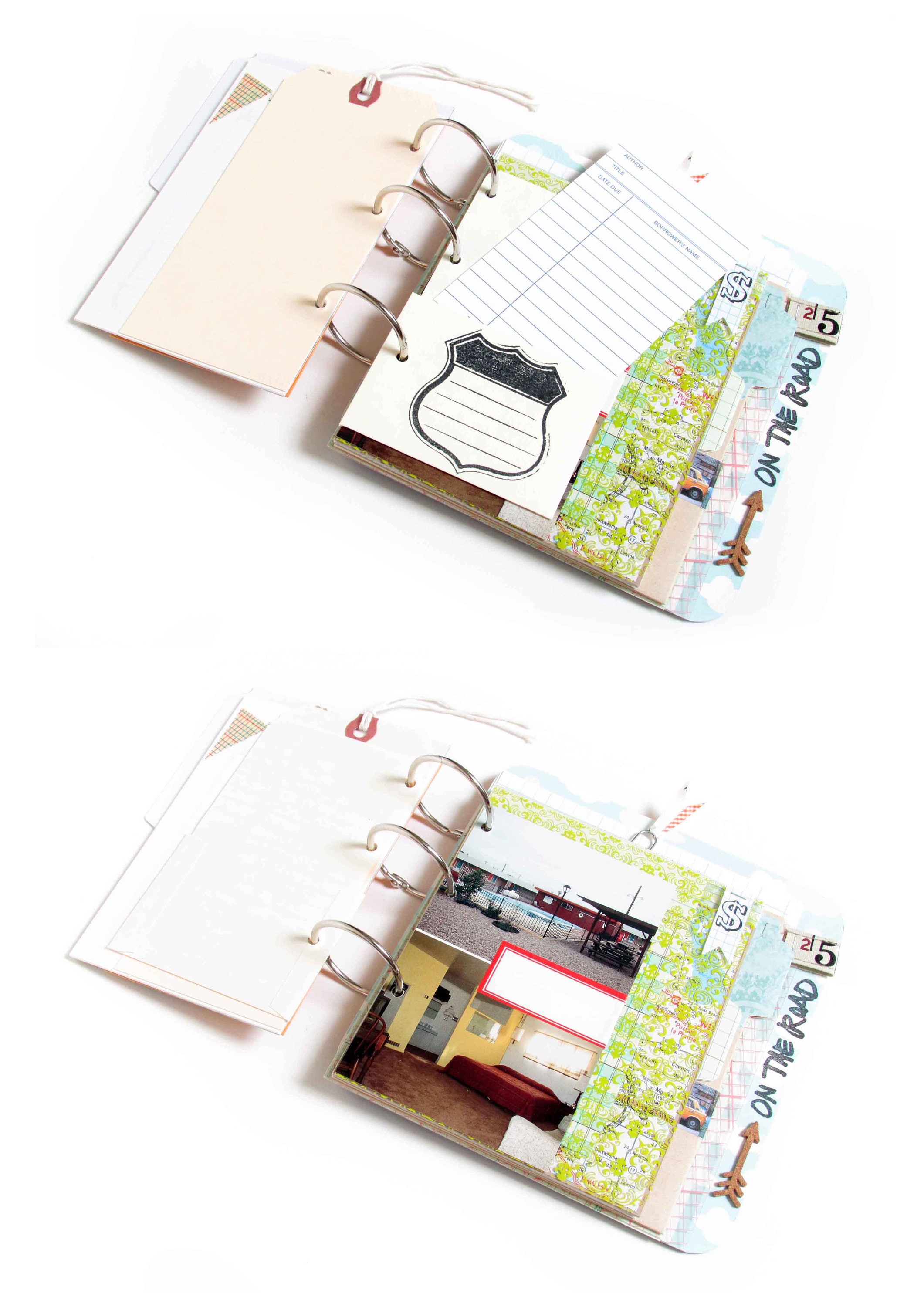 Road Trip Mini Journal/ Album/ Memory Book