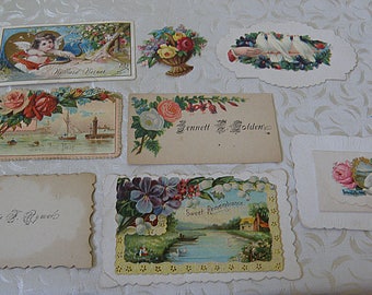 Antique calling card | Etsy
