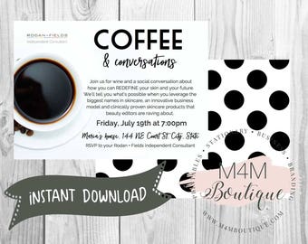 Coffee invitation | Etsy