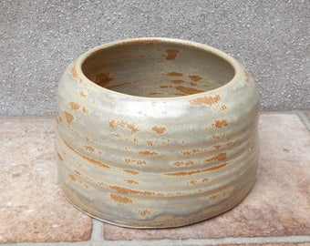 Ceramic dog bowl | Etsy