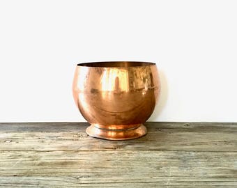 Copper planter | Etsy
