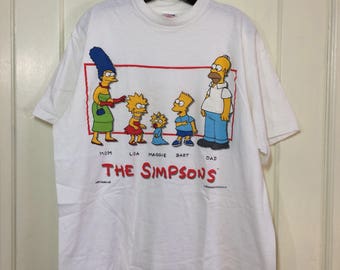 Simpsons t shirt | Etsy