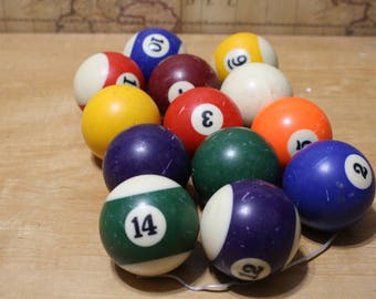 Vintage pool ball | Etsy