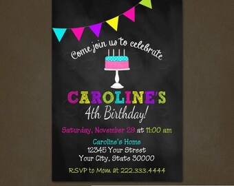 Chalkboard pennant | Etsy