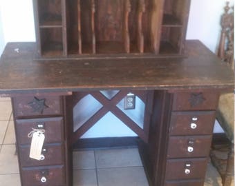 Primitive desk | Etsy