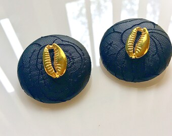 Large fabric buttons | Etsy