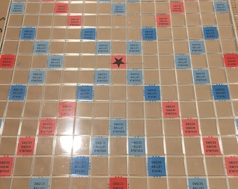 Scrabble board | Etsy