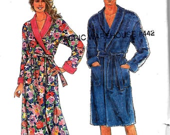 Wrap robe pattern | Etsy