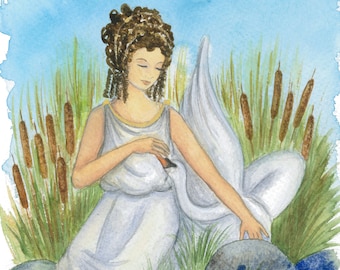 Leda et le cygne | Etsy