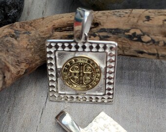 Sentia Mvniamvr Medal of St. Benedict Pendant Charm