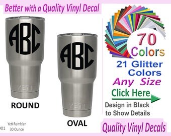 Yeti monogram | Etsy