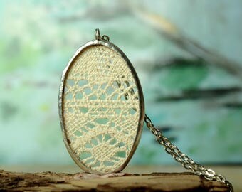 Lace jewelry | Etsy