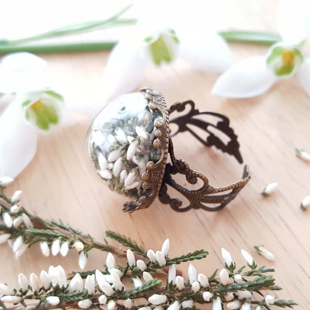 Handmade Botanical Jewellery Eco by ButterflynToadstool on Etsy