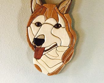 Wood intarsia | Etsy