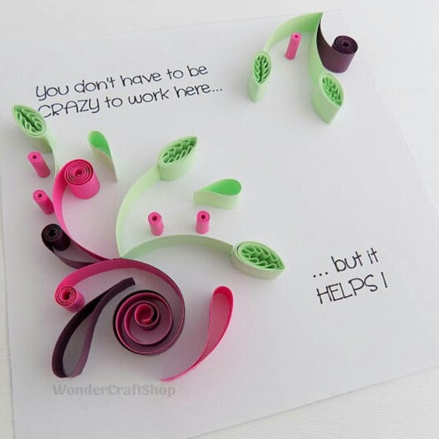 Paper Quilled Home Decor Art by WonderCraftShop on Etsy