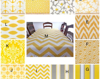 Yellow tablecloth | Etsy