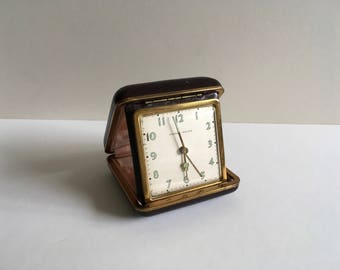 Vintage travel clock | Etsy