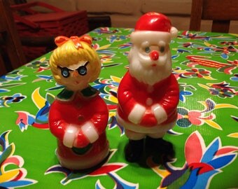 Plastic santa | Etsy