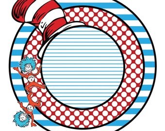 Dr seuss frames | Etsy