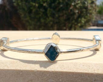 Stone bangles | Etsy