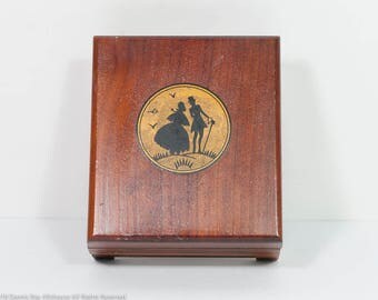 Antique wood box | Etsy