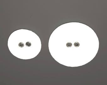 Reflective buttons | Etsy