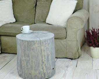 Tree stump table | Etsy