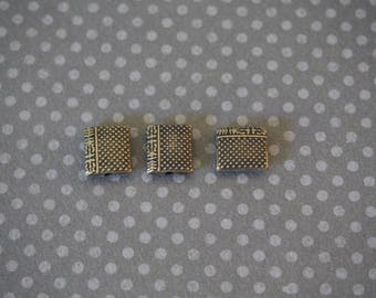 Trade Bead Necklace Authentic African Trade Beads Embossed