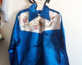 Silk satin top | Etsy