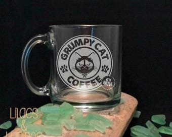 Grumpy cat mug | Etsy