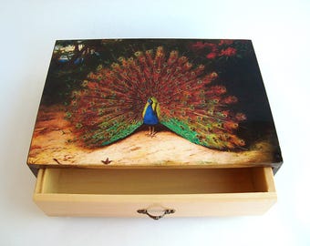 Peacock decor | Etsy