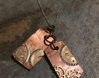 Steampunk gift tag | Etsy