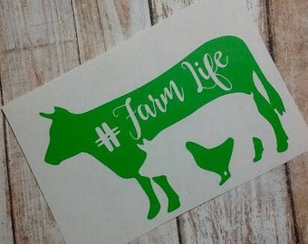 Farm decals | Etsy