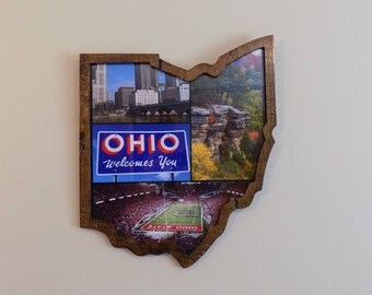 Ohio wall art | Etsy