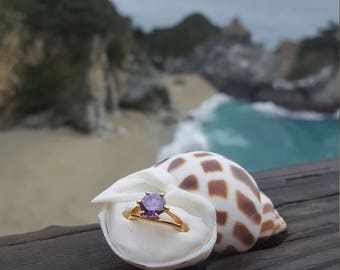 Shell ring box | Etsy