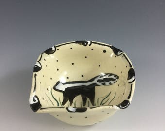 Ceramic skunk | Etsy