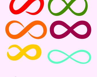 Infinity dxf | Etsy