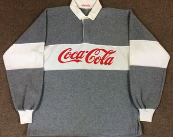 Coca cola rugby | Etsy